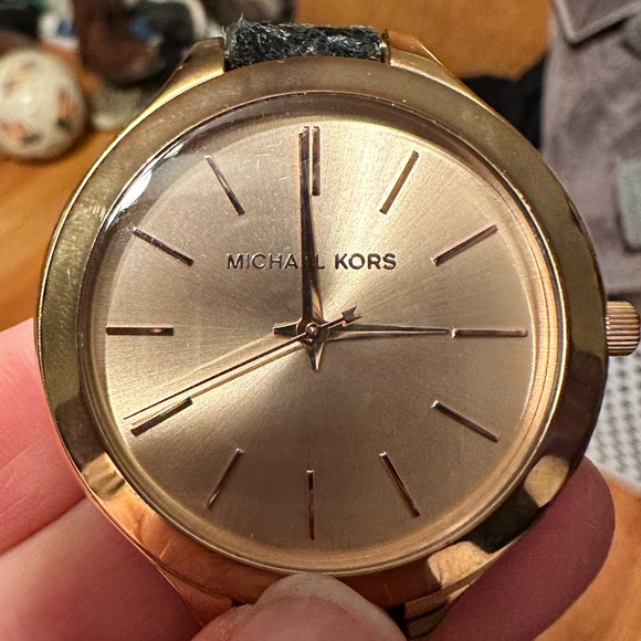 Michael Kors | Accessories | Michael Kors Gold Wrist Watch Wrap Around ...